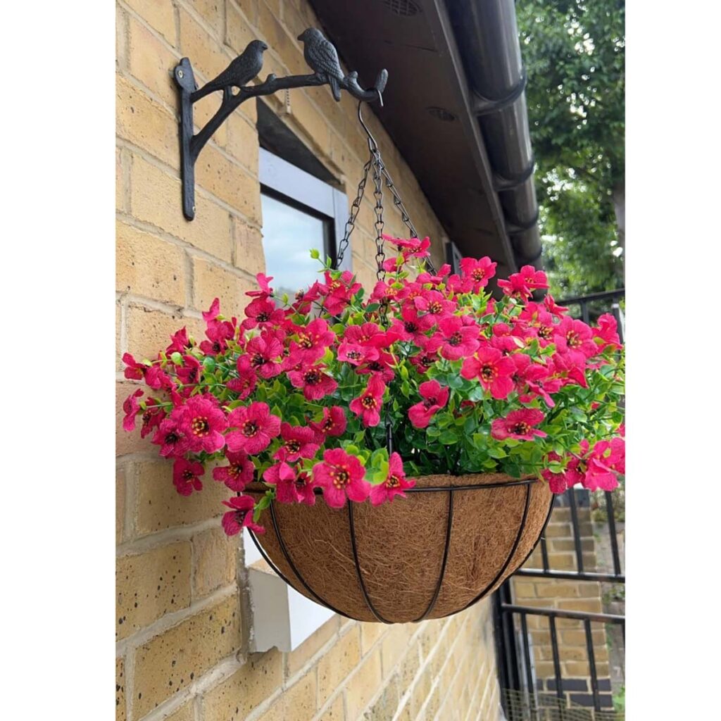 Artificial hanging baskets - The Artificial Flowers Company